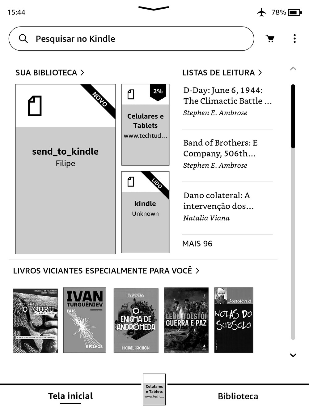 Como usar o Send to Kindle