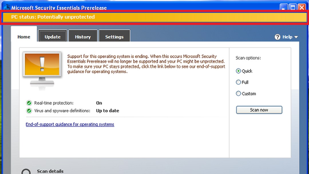 Microsoft Security Essentials | Software | TechTudo