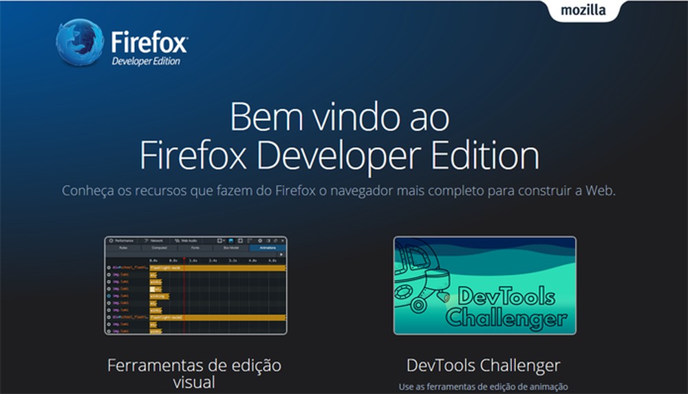 Todo o poder do Firefox Developer Edition; saiba do que ele é capaz