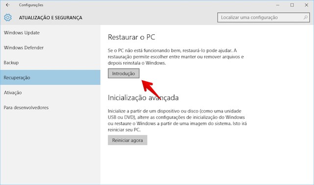 Como formatar Windows 10 sem perder arquivos