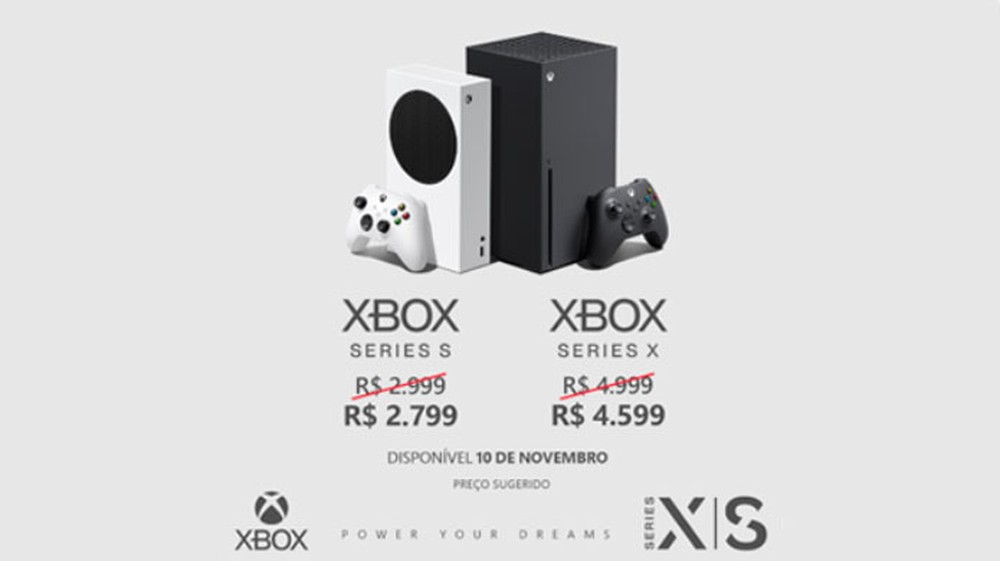 Xbox Series X e S ganham novos preços e ficam mais baratos no Brasil