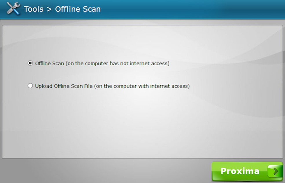 Como realizar scan offline com o Driver Easy