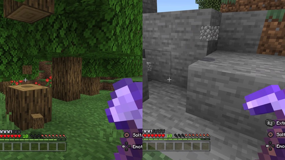 Como fazer escada no Minecraft