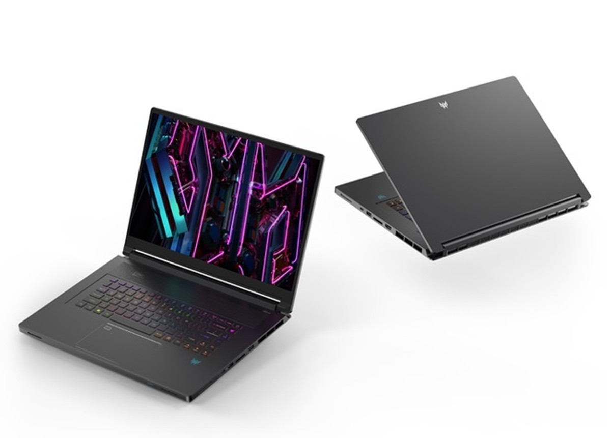 Acer anuncia notebooks gamer com chips Intel de 13ª geração