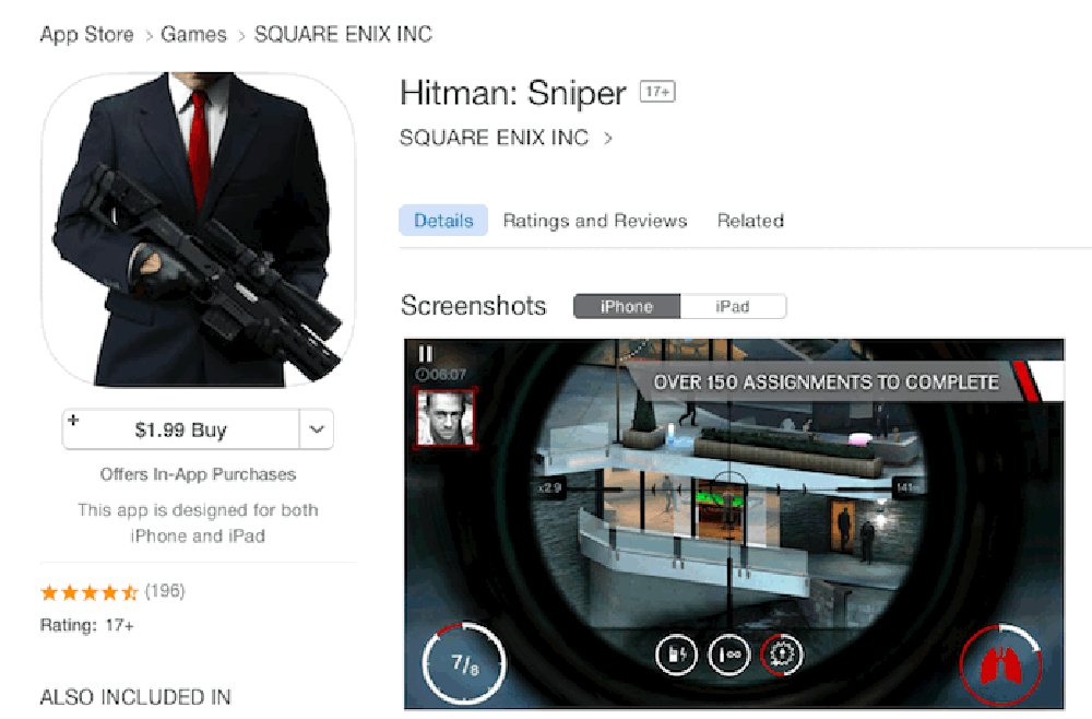 Como fazer download de Hitman: Sniper e instalar no Android e iOS