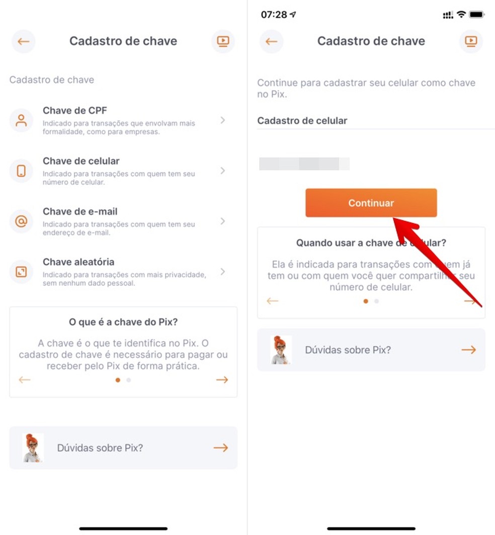 Pix no Banco Inter: como cadastrar chave e transferir dinheiro
