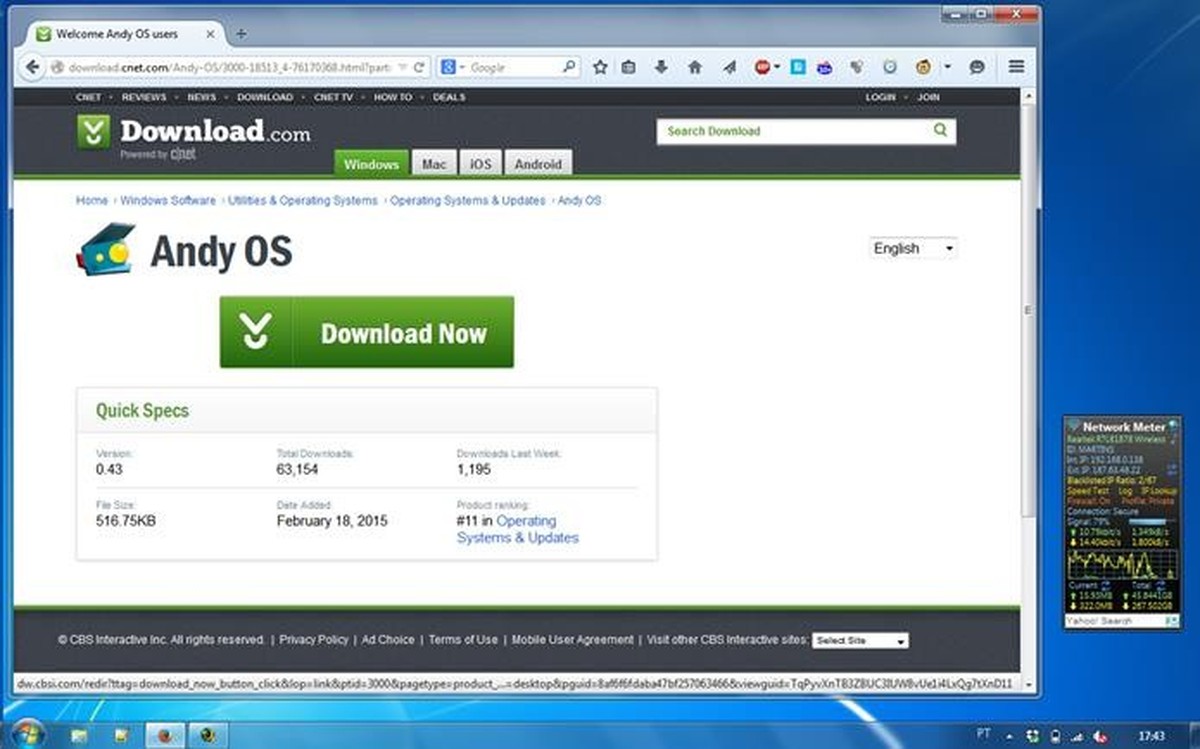Como instalar o Andy, emulador do Android para PC?