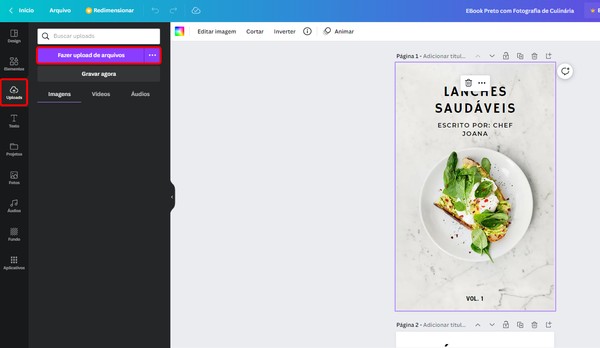 Como fazer um ebook no Canva