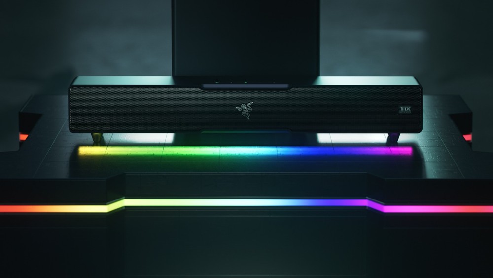 Razer anuncia soundbar gamer RGB com som 7.1; veja preço no Brasil