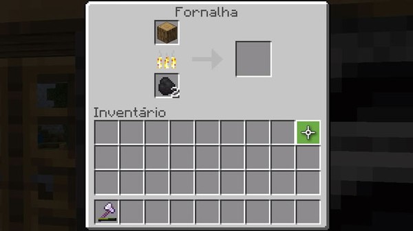 Como fazer carvão vegetal no Minecraft