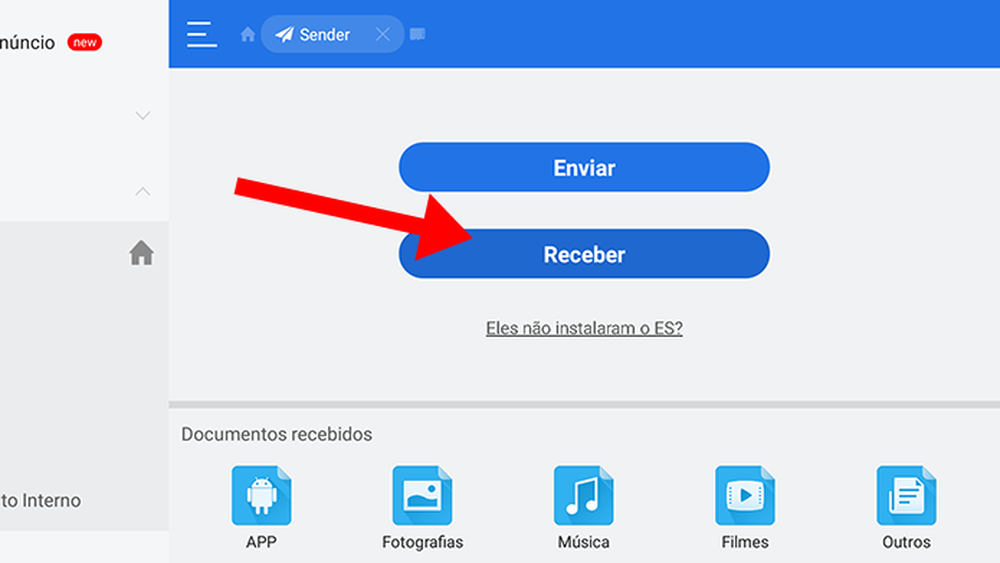 Como instalar APK no Android TV