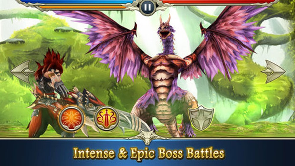 Monster Blade é um clone de Monster Hunter para iOS e Android
