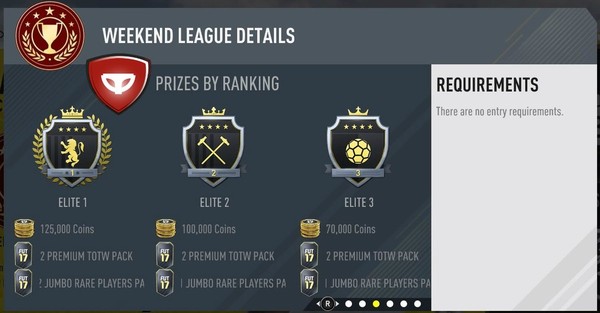 Weekend League FIFA 20: veja como funciona e classificação da EA