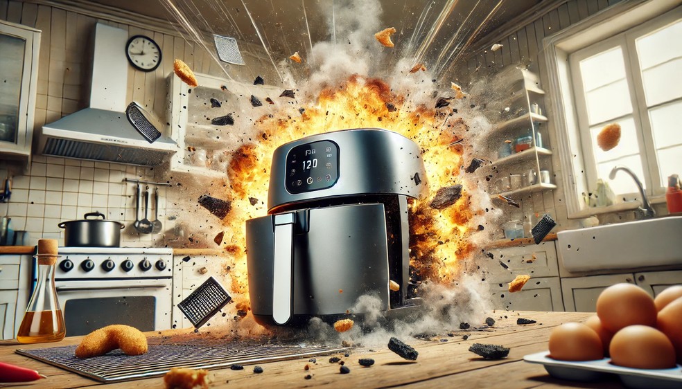 Sua Air Fryer VAI EXPLODIR se você estiver fazendo uma dessas 8 coisas!