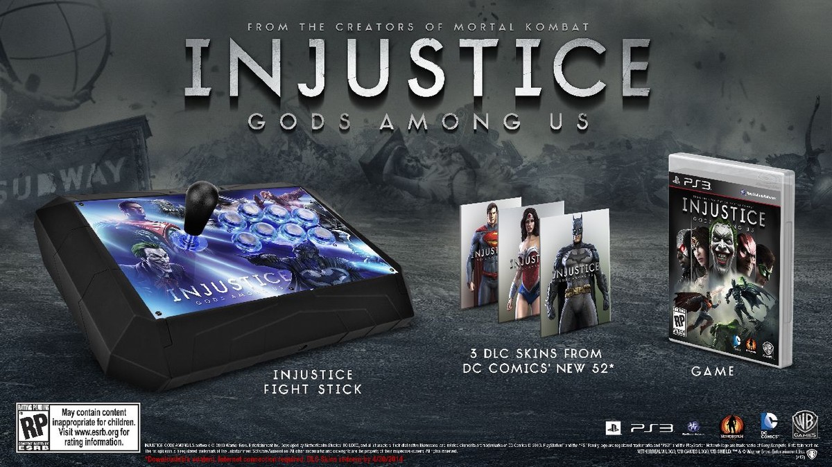 Injustice, jogo de pancadaria entre heróis, chega em abril com edição ...