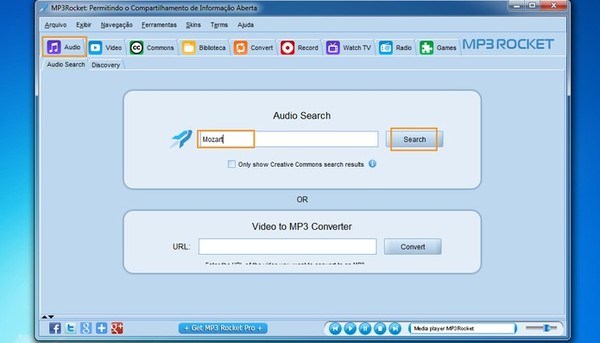 Como baixar, instalar e usar o MP3 Rocket