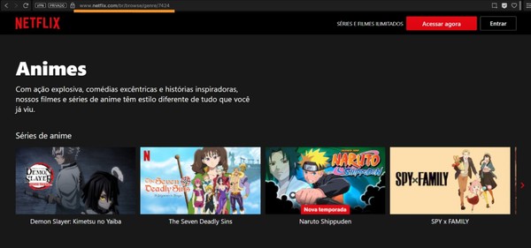 Código de animes na Netflix: veja como 'desbloquear' categorias secretas