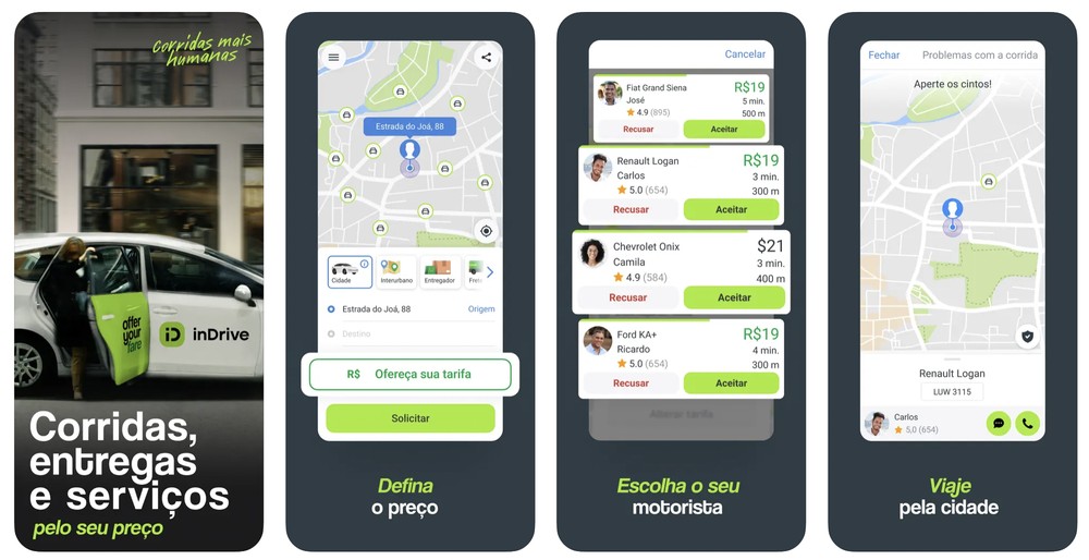Como funciona o inDrive? App deixa usuário definir preço das corridas