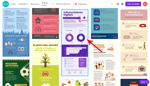 Como fazer infográfico no Canva