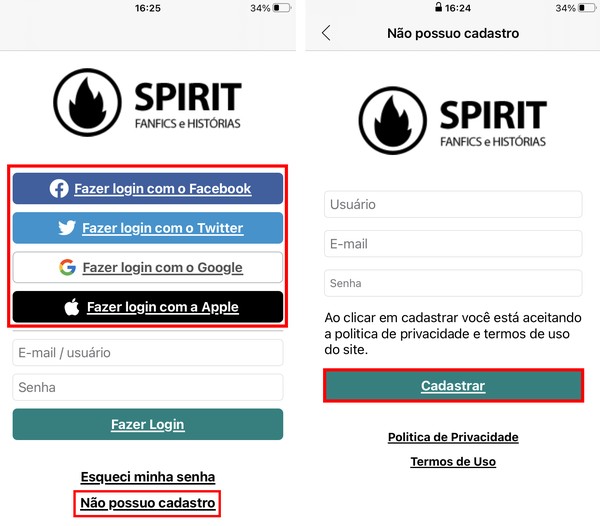 App para ler fanfic: como usar o Spirit no celular