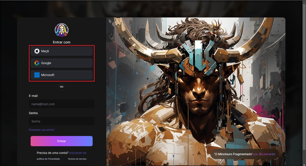 Como usar o Leonardo.AI para criar imagens usando inteligência artificial