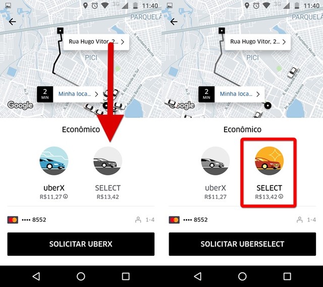 UberSELECT: como pedir um carro na nova modalidade do Uber