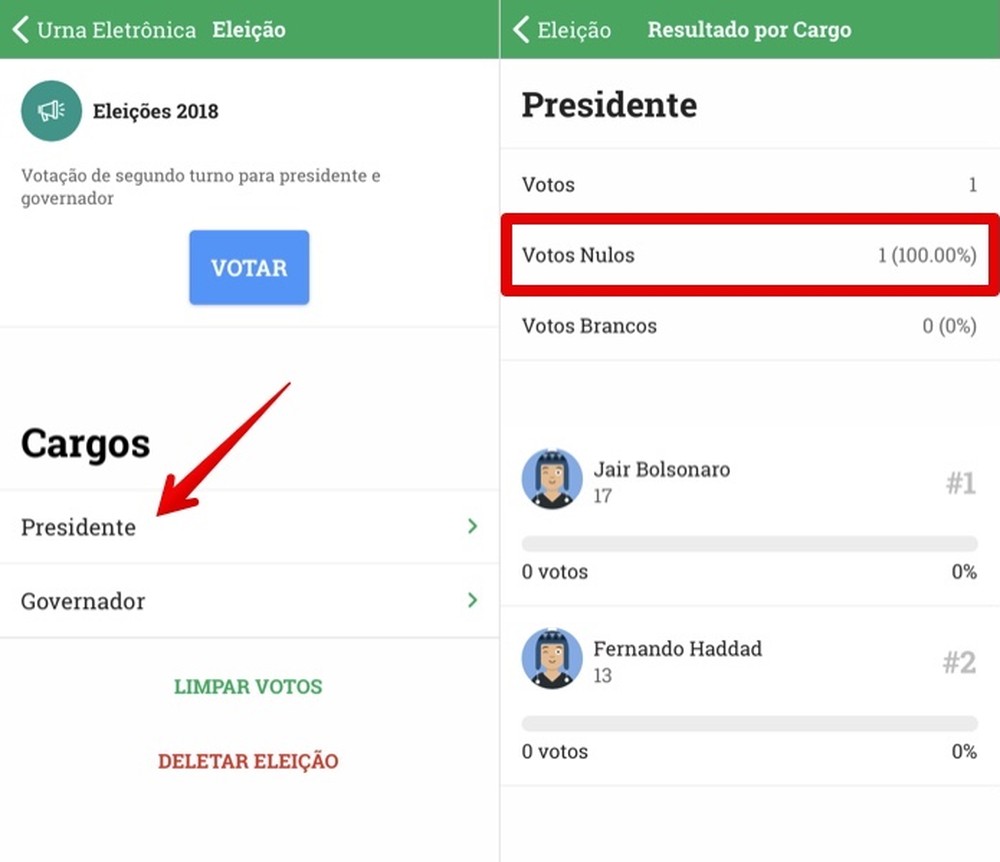 Como votar nulo na urna eletrônica? App para Eleições mostra como fazer