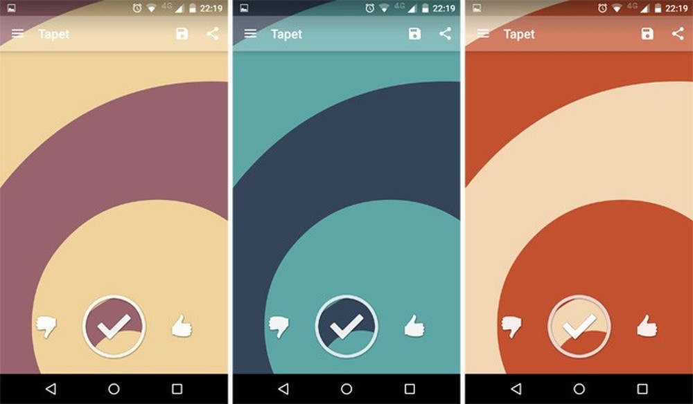 Como fazer papel de parede para celular Android com o app Tapet