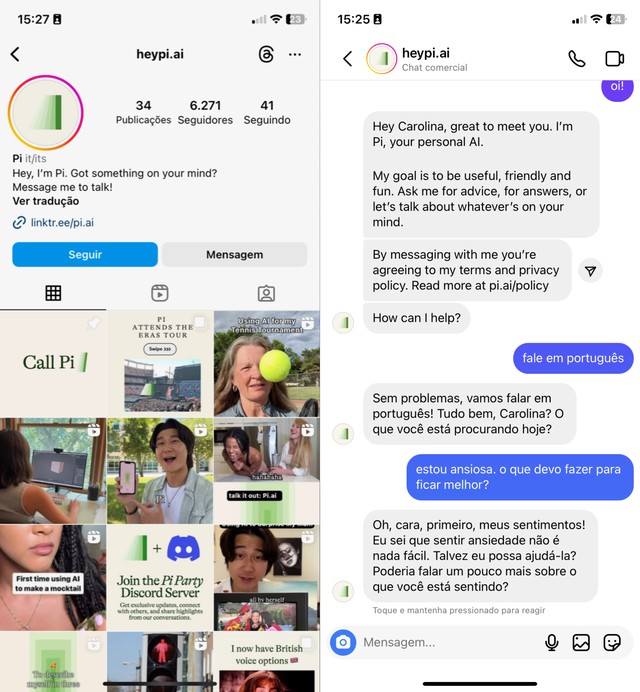 Pi: tudo sobre assistente virtual que funciona via WhatsApp, app e mais