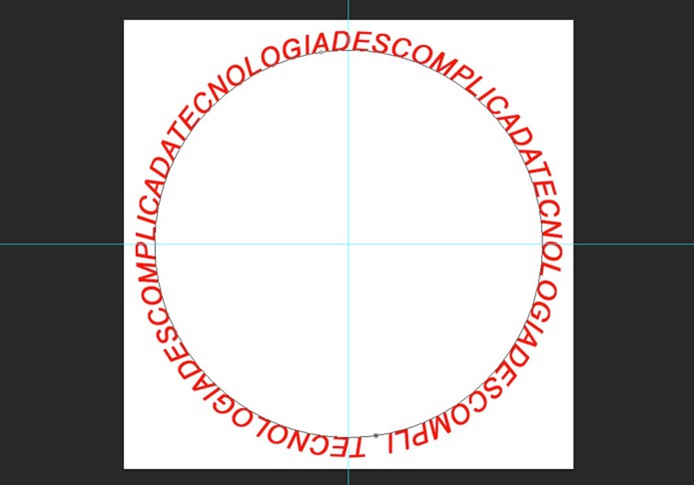 Como criar um texto em círculo no Photoshop