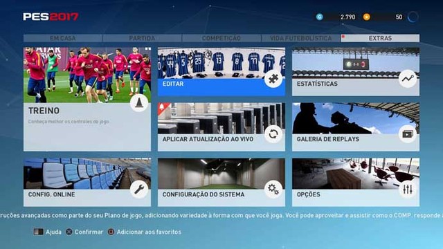 Como instalar Option Files para personalizar o PES 2017