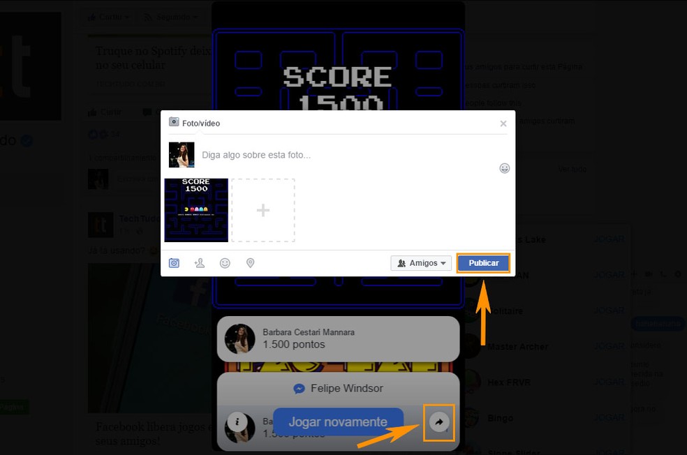 Como usar o Facebook Messenger Instant Games no PC