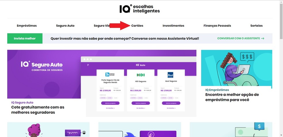 Qual é o melhor cartão de crédito? Compare todos com o IQ360