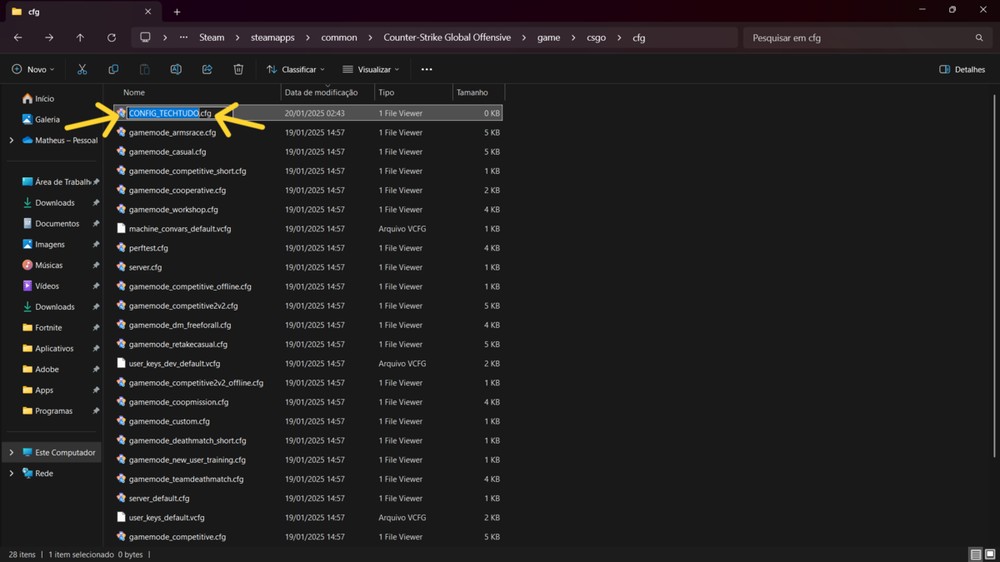 Qual a CFG do donk no CS2? Como fazer a configuração do pro player no ...