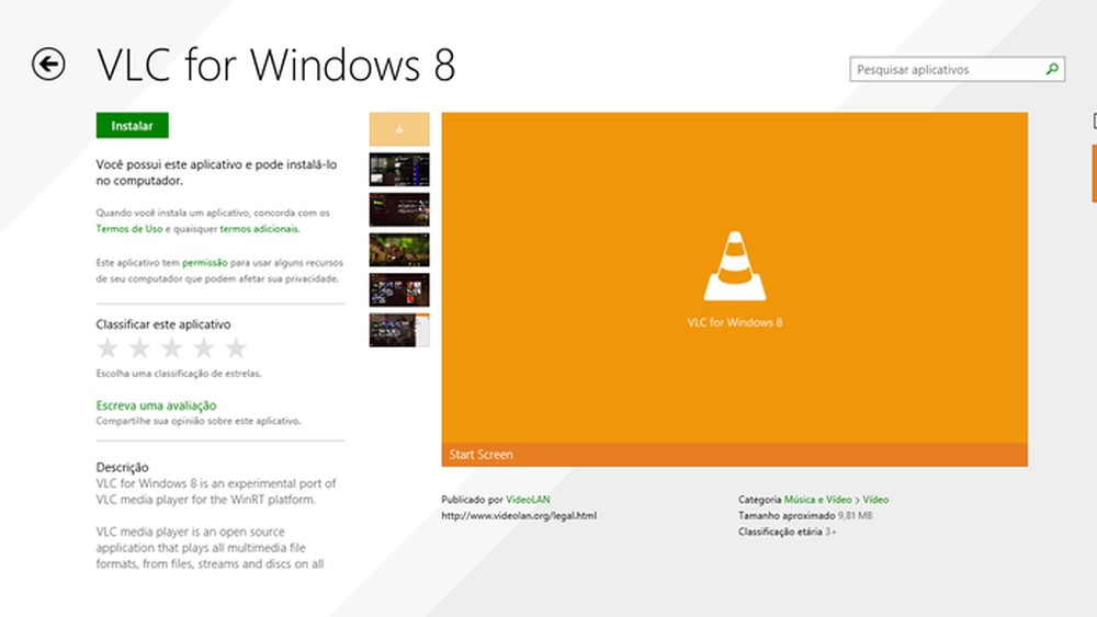 Videolan lança VLC Media Player para Windows 8.1