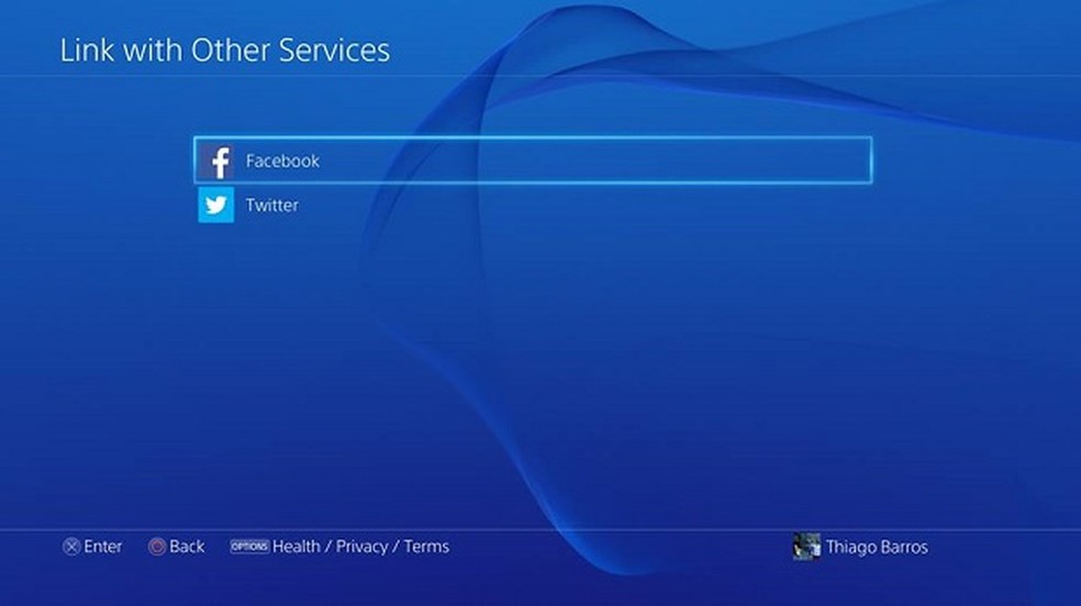 PlayStation 4: como integrar o Twitter e o Facebook na nova PSN