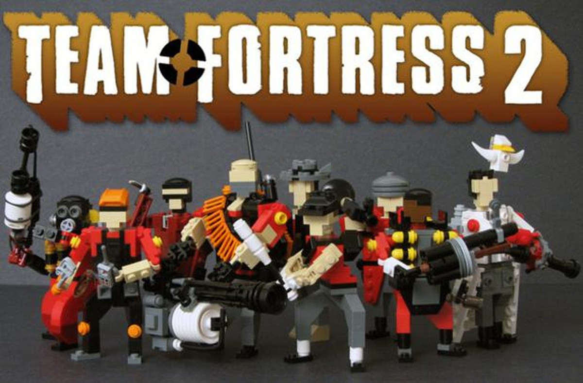 Fã cria personagens de Team Fortress 2 em LEGO