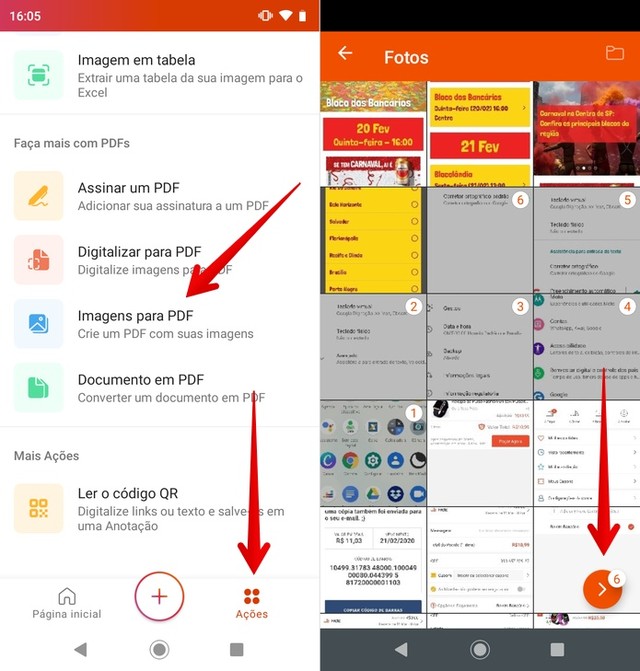 Como transformar foto em PDF no celular com o Office Mobile