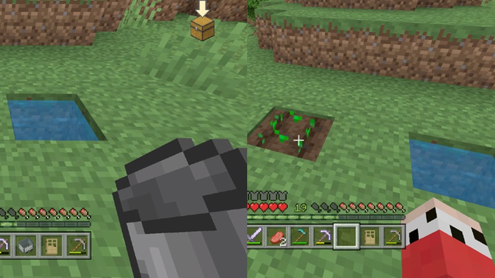 Como comer no Minecraft