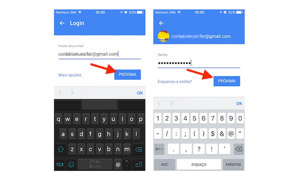 Como entrar e alternar em diferentes contas do Google Drive