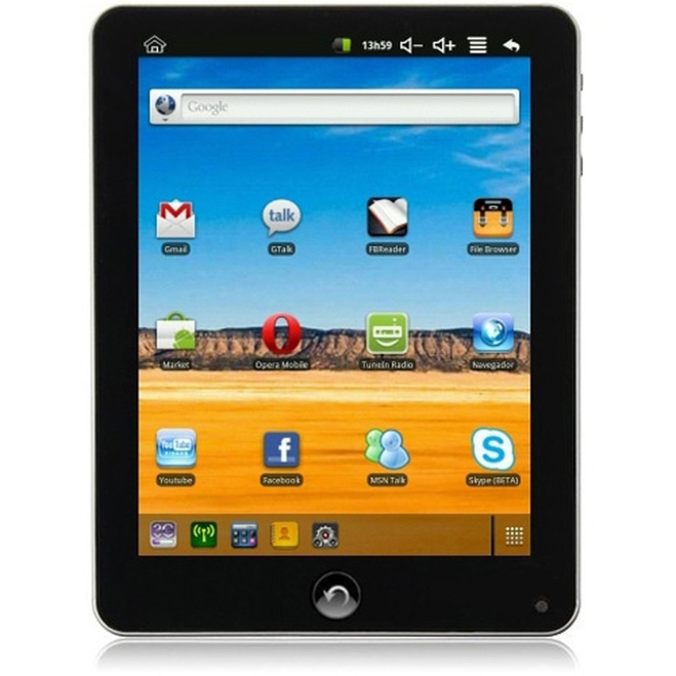 Lista de tablets com Android