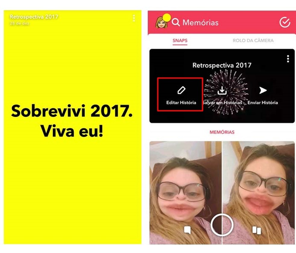 Snapchat libera retrospectiva 2017; descubra seus melhores momentos