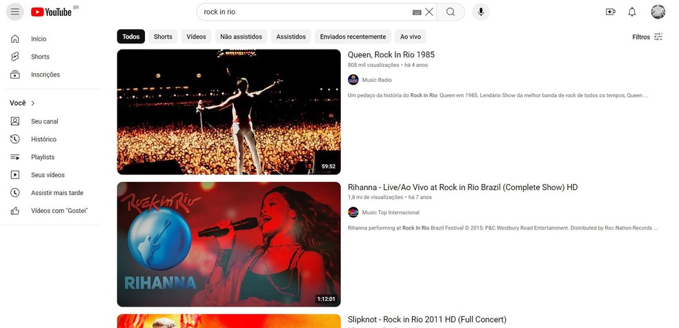 Rock in Rio 2024: como ver shows anteriores do festival para entrar no ...