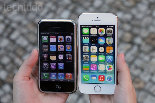 O que tinha no primeiro iPhone? Veja como ele mudou a história dos ...