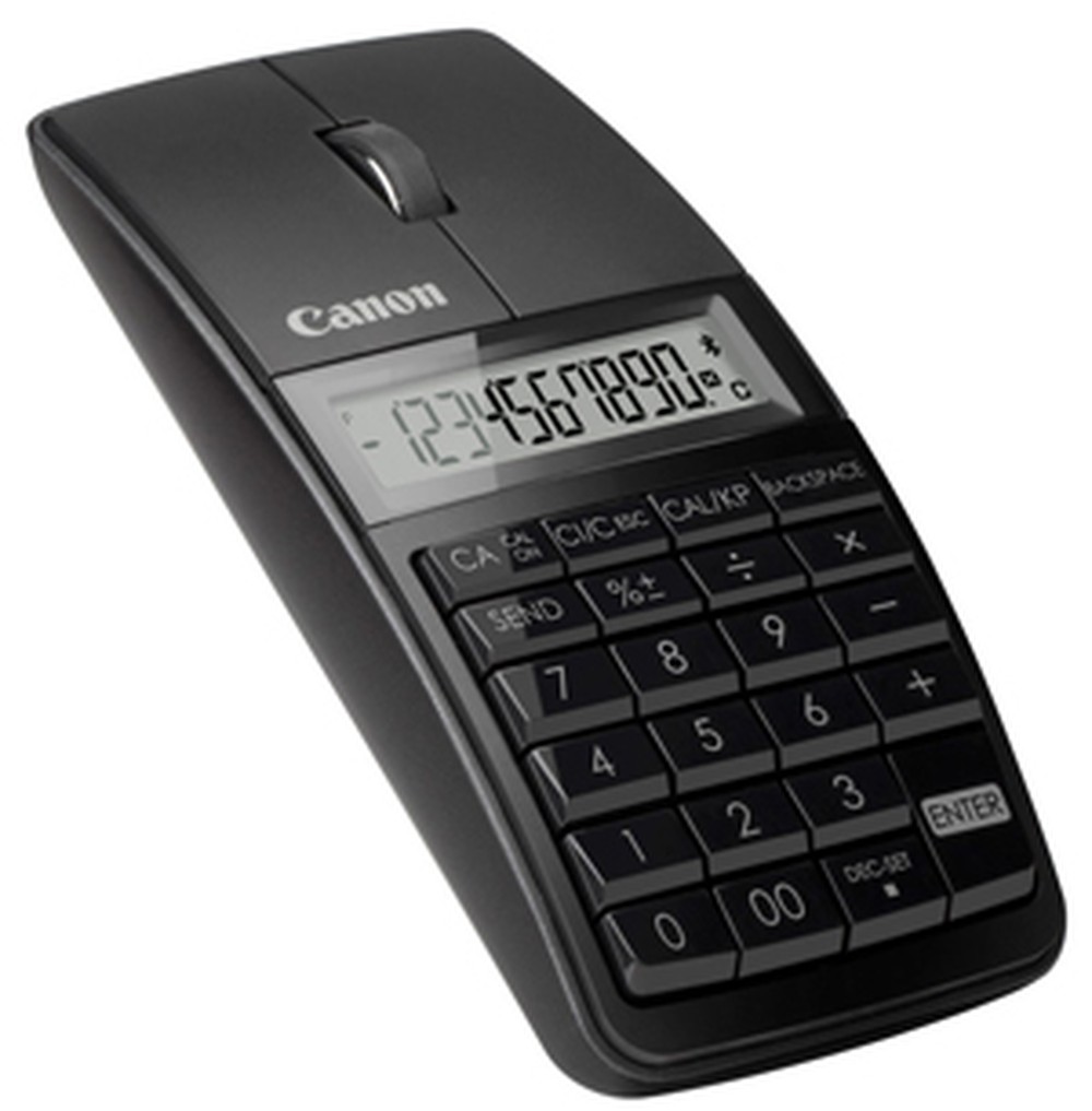 Canon lança mouse com calculadora integrada
