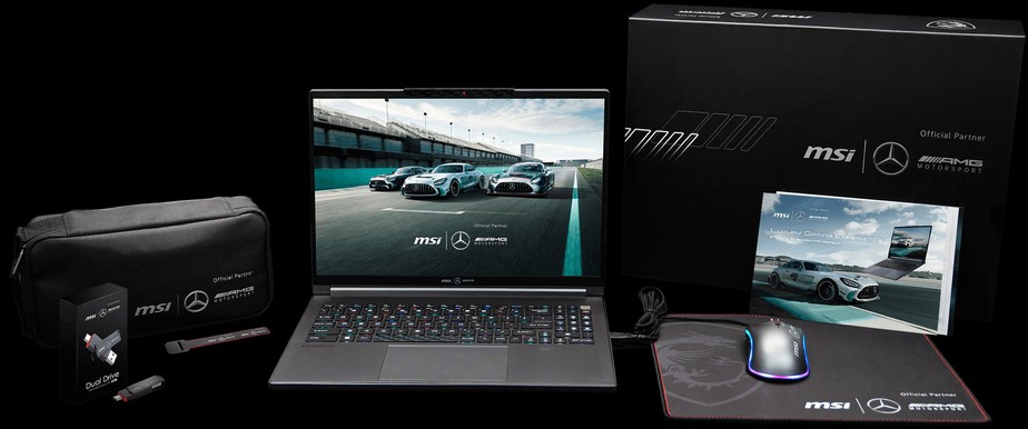 MSI e Mercedes desenvolvem notebook gamer com design 'esportivo'