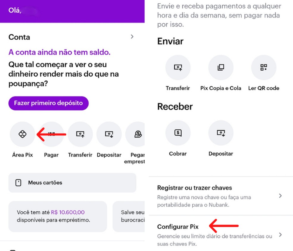 Como alterar o limite do Pix no Nubank