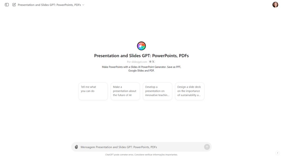 Saiba como criar slides usando IA no ChatGPT