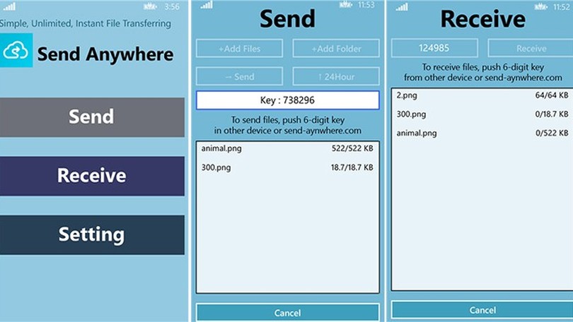 Send Anywhere | Software | TechTudo