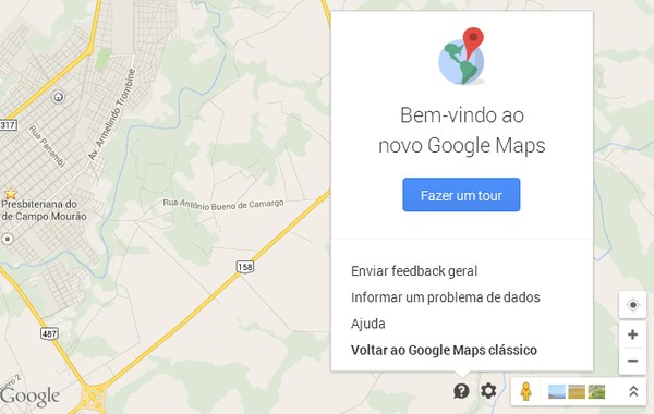 Google Maps antigo: como acessar a versão clássica